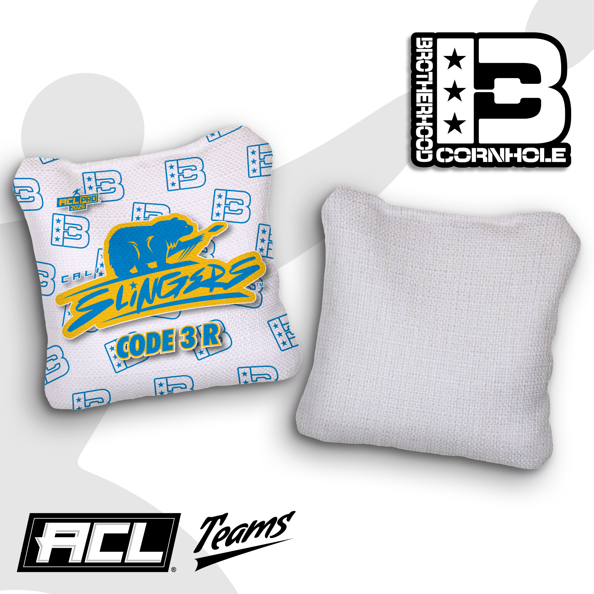2026 Cali Slingers Code 3 Cornhole Bags – ACL Pro Stamped